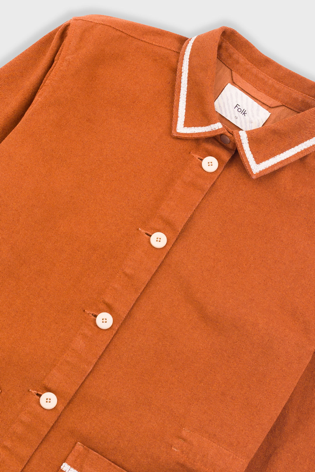 Folk Assembly Jacket - Dark Ginger Twill