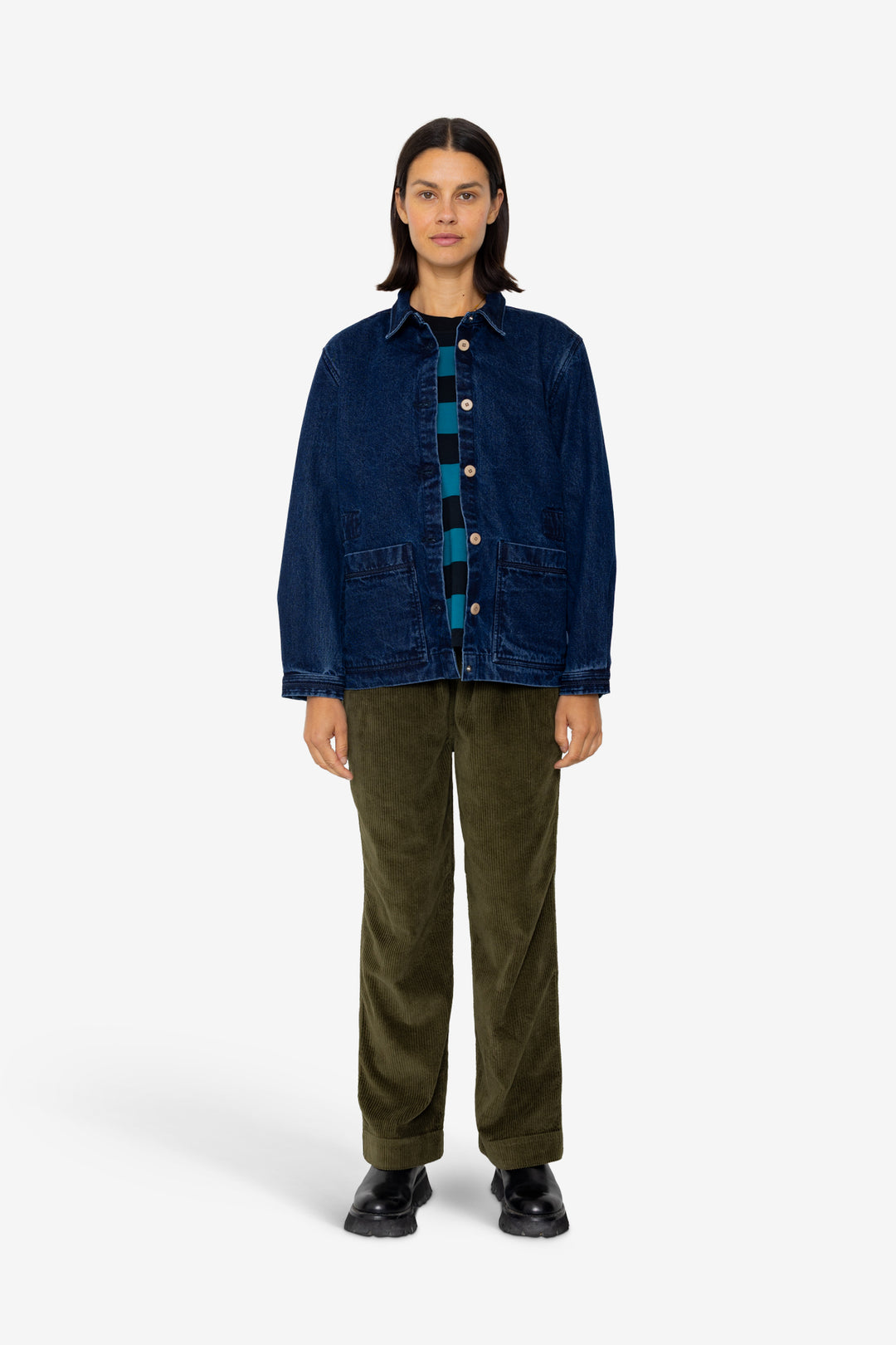 Assembly Jacket - Indigo Denim – Folk