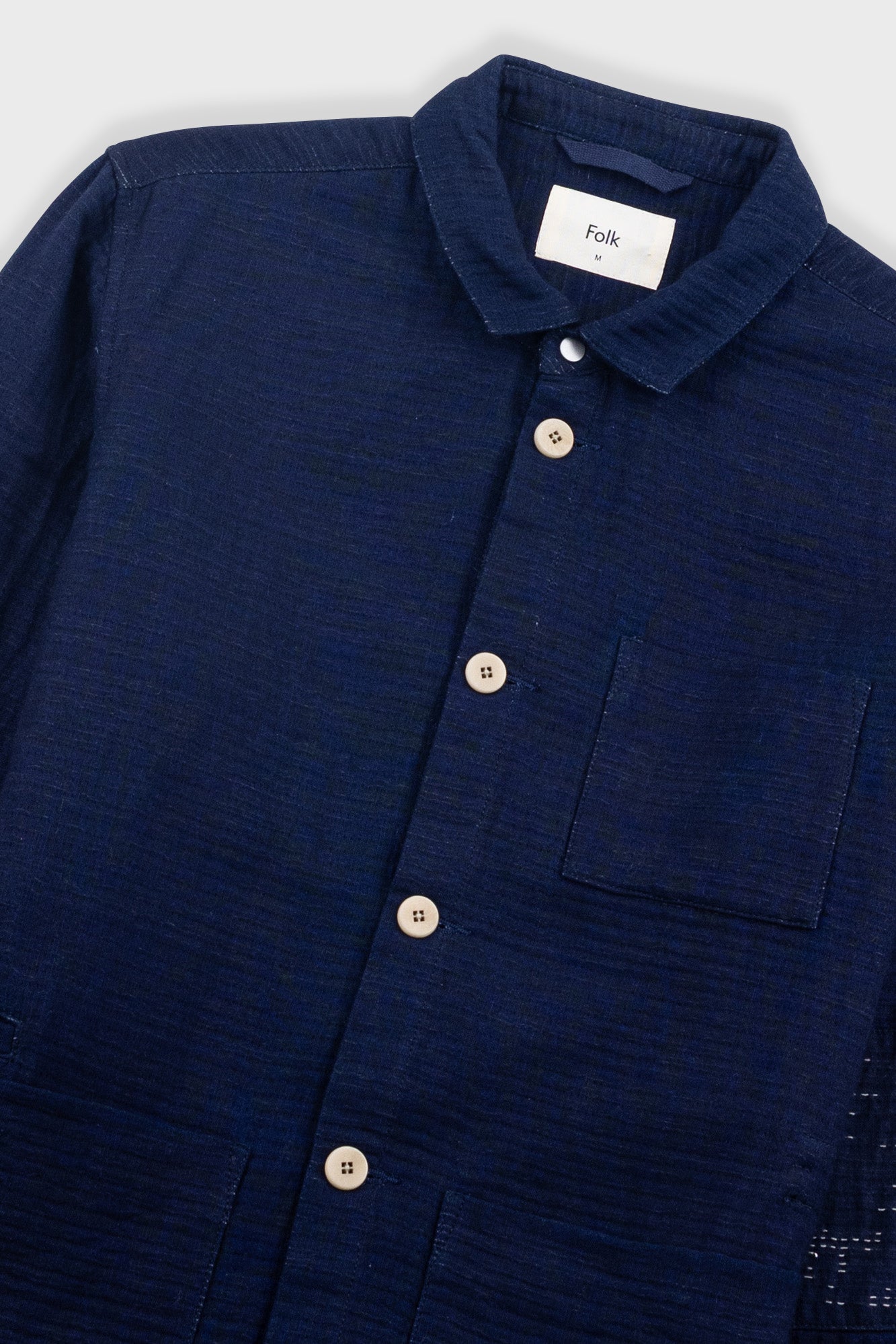 Folk Assembly Jacket - Indigo Texture