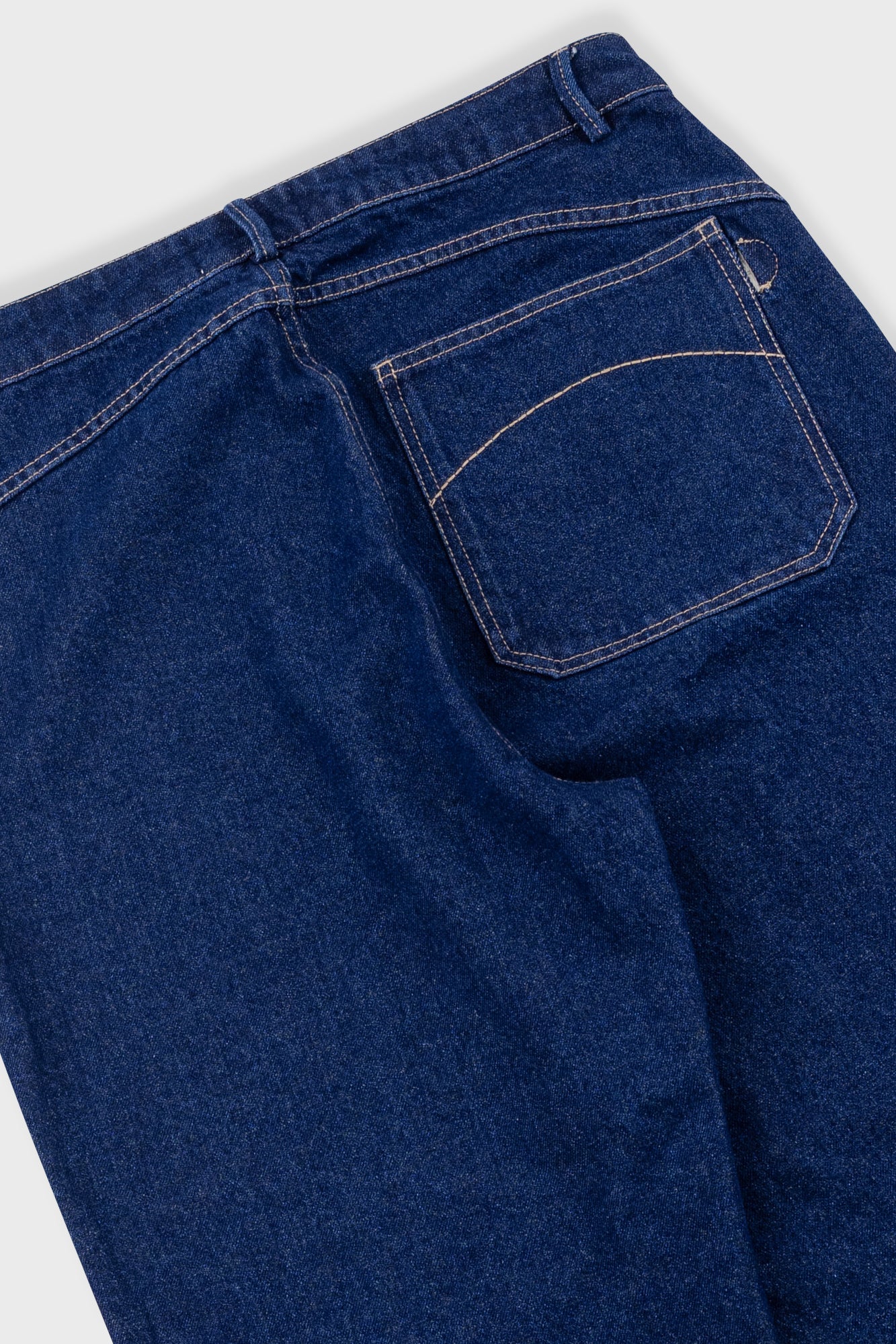 Folk Barrel Leg Jean - Raw Denim