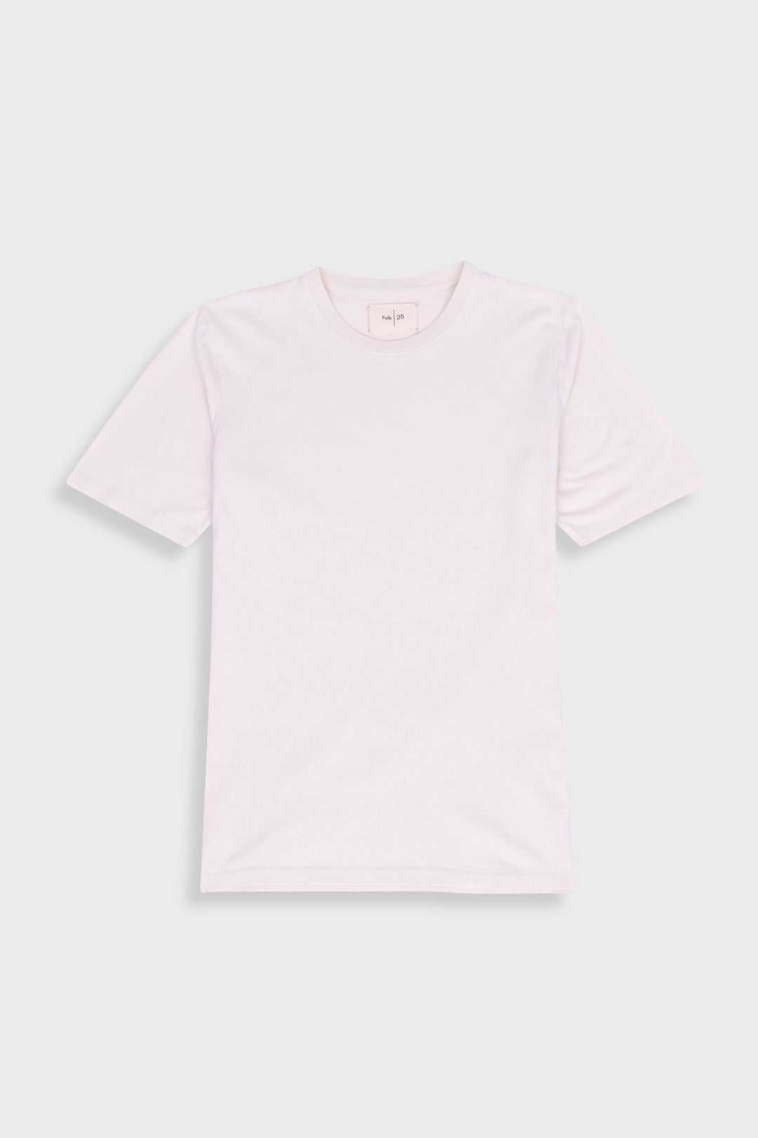 Folk Contrast Sleeve T-Shirt - Ecru