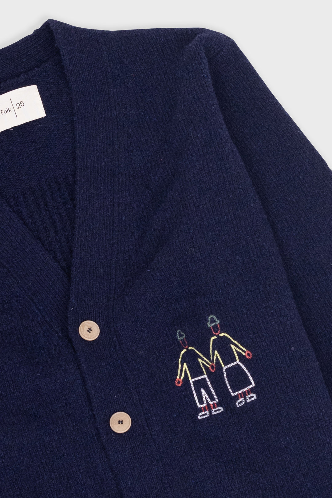 People Cardigan - Navy Mix – Folk