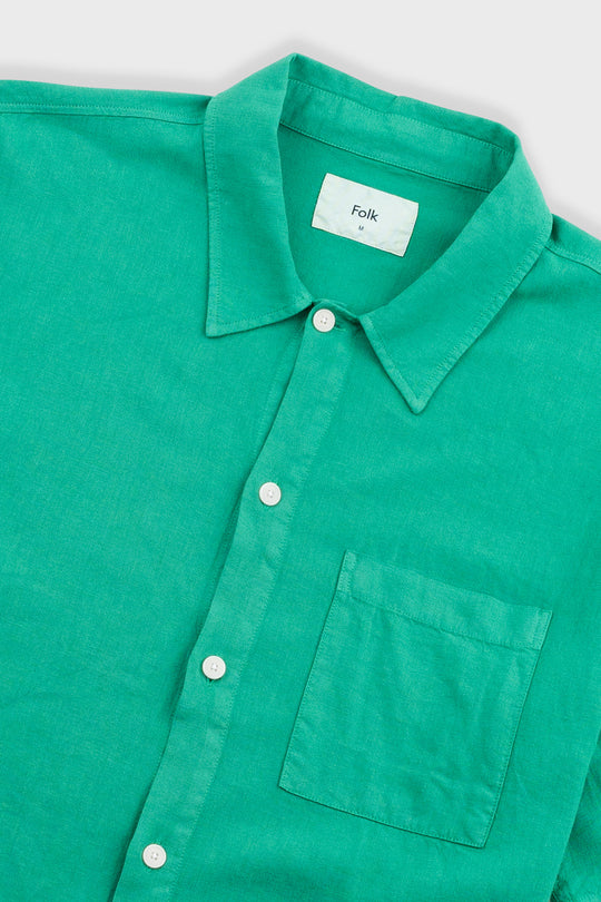 Folk Gabe Shirt - Green