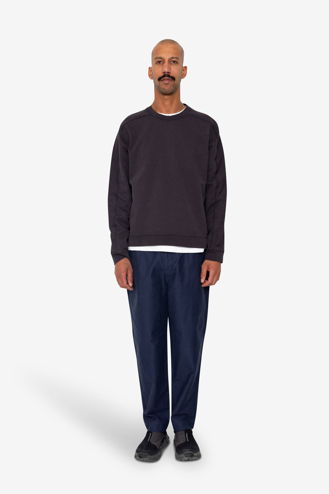 Folk Prism Sweat - Black Grape