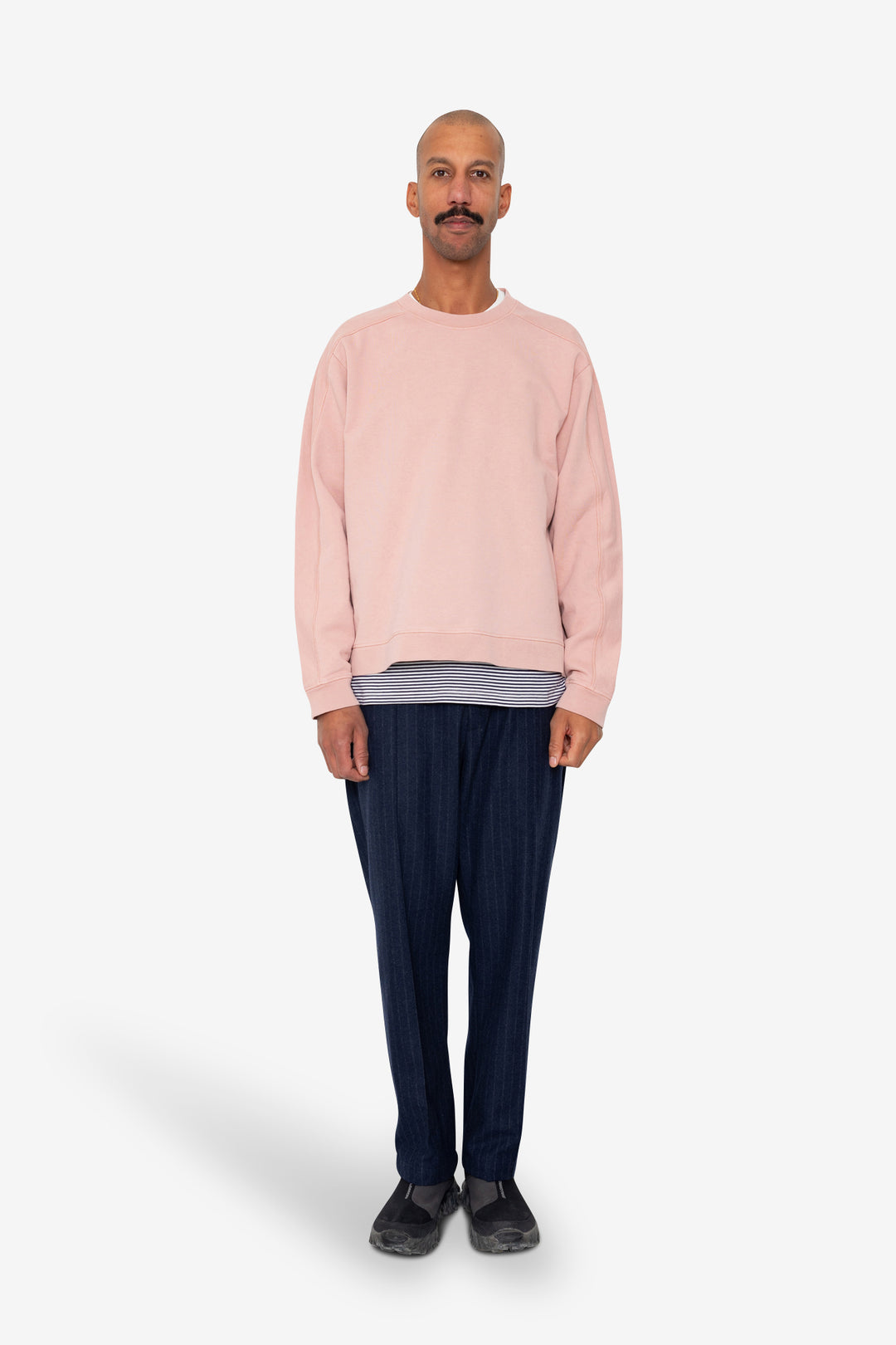 Folk Prism Sweat - Dusty Pink