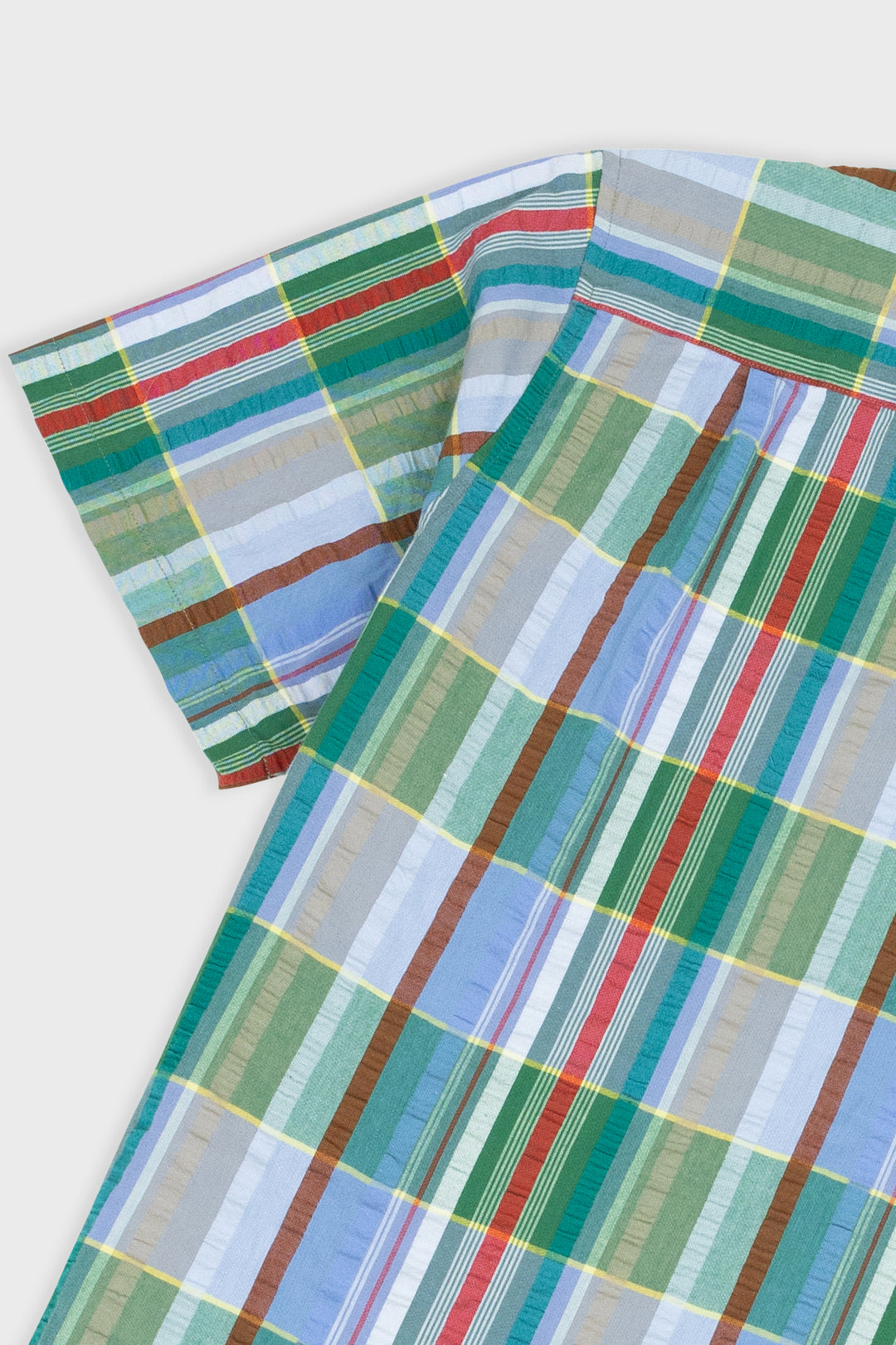 Relaxed Soft Collar Shirt - Multicolour Check – Folk