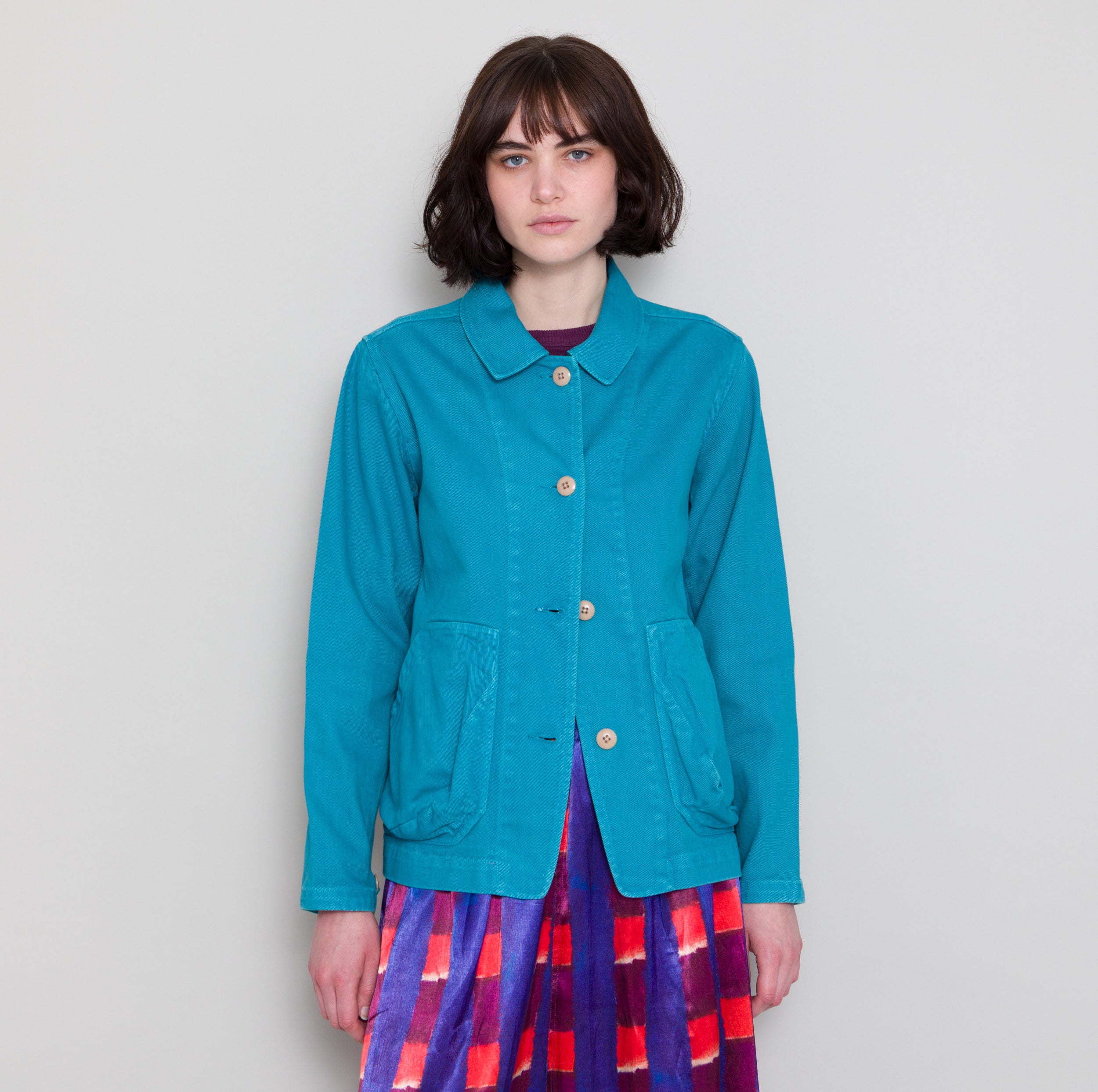 Prism Jacket - Verdigris Twill – Folk