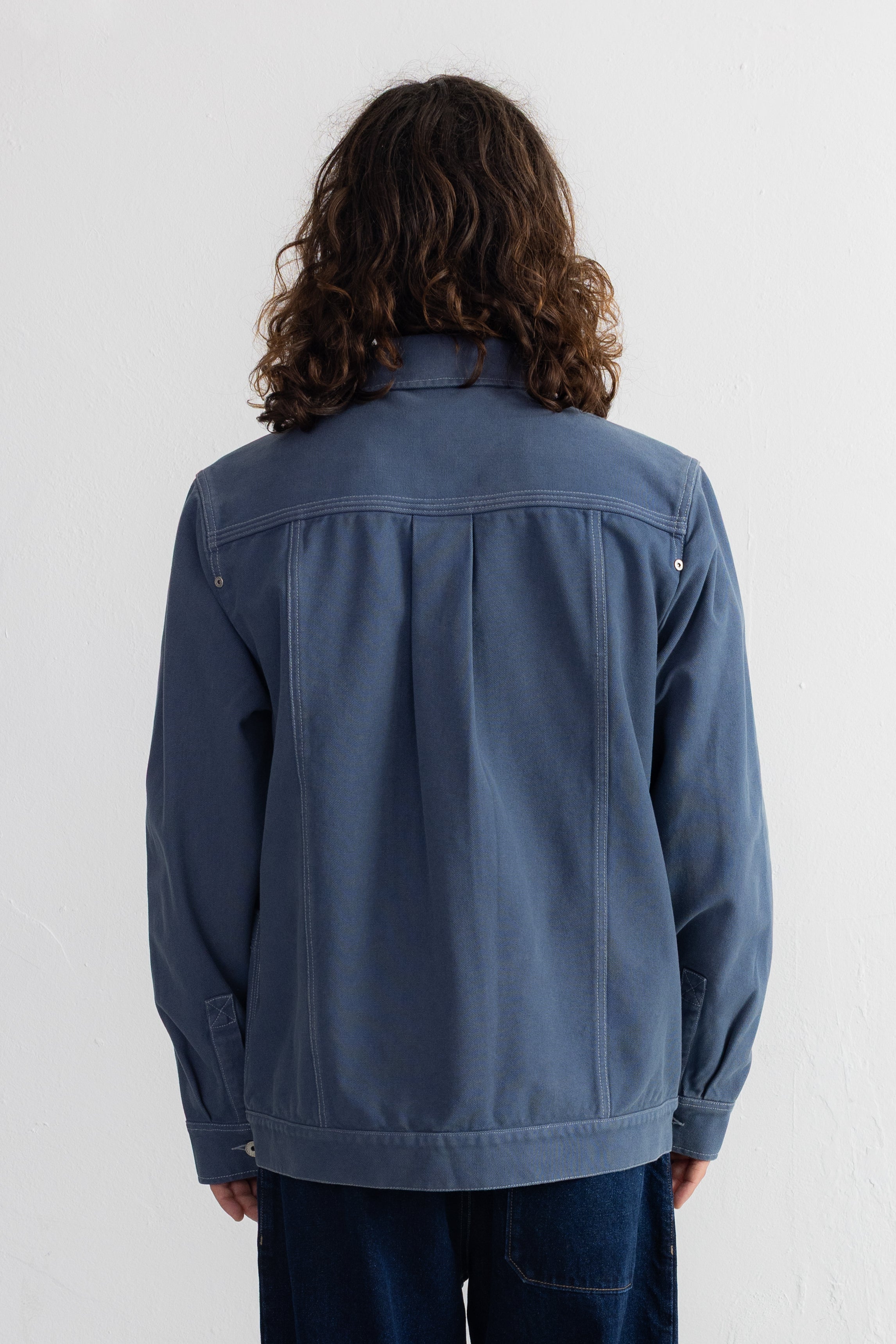 Folk Meyer Jean Jacket - Soft Blue